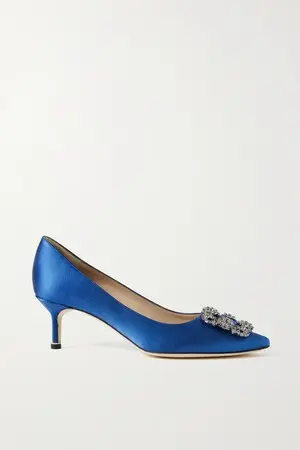 Manolo Blahnik Embellished Pumps