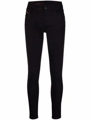DIESEL® 2017 Slandy 069ef Skinny Jeans - Black