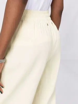 GOLDEN GOOSE Brittany Wide-leg Trousers - Yellow