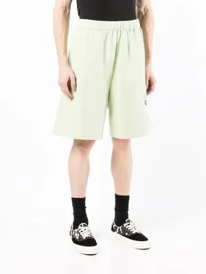Undercover House Print Wide-leg Shorts