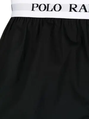 Polo Ralph Lauren Logo-waistband 3-pack Boxer Shorts - Black