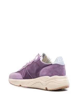 GOLDEN GOOSE Running Sole Low-top Sneakers - Purple