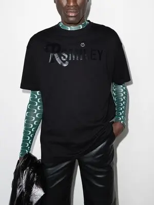Raf Simons X Smiley Slogan-print T-shirt