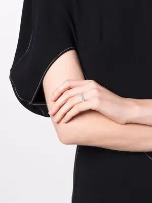 WOUTERS & HENDRIX Chain-texture Band Ring