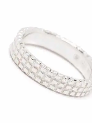 WOUTERS & HENDRIX Chain-texture Band Ring