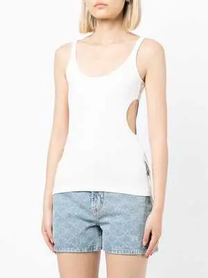 Off-White Cut-out Detail Vest Top