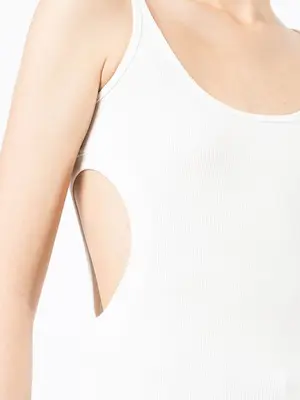 Off-White Cut-out Detail Vest Top