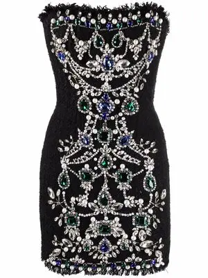 Balmain Embellished Cocktail Dresses