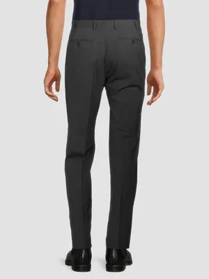 Canali Stretch Wool-blend Trousers