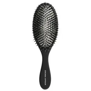 CROWN AFFAIR The Dual-bristle Boar Hair Brush No. 001 For All Hair Textures - One-color