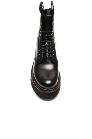 R13 Leather Boots - Black