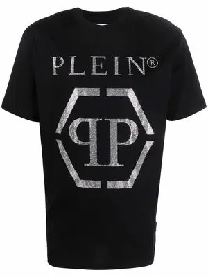 Philipp Plein Hexagon Logo T-shirt - Black