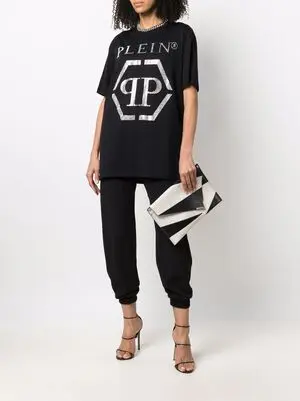 Philipp Plein Hexagon Logo T-shirt