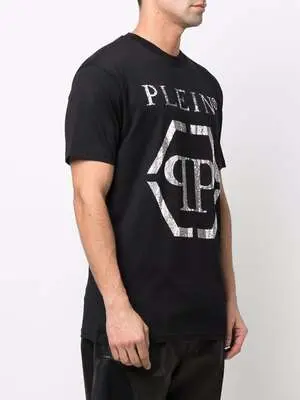Philipp Plein Hexagon Logo T-shirt