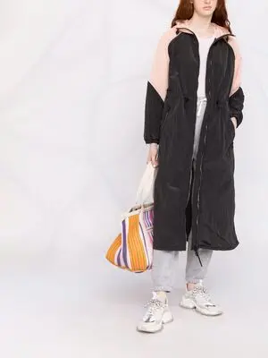 Woolrich Two-tone Panelled Coat