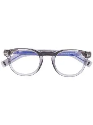 TOM FORD Soft Square-frame Glasses - Grey
