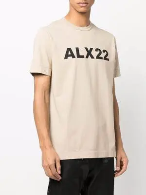 1017 Alyx 9sm Logo-print T-shirt - Neutrals