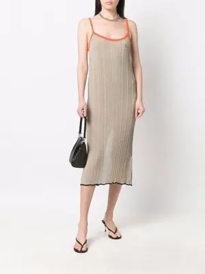 DIESEL® Ribbed-knit Midi Dress