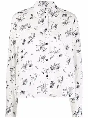 Woolrich Sketch-style Print Shirt