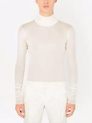 Dolce & Gabbana Ribbed Knit Top