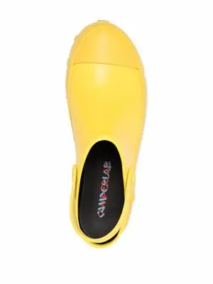 Camper Traktori Leather Clogs - Yellow