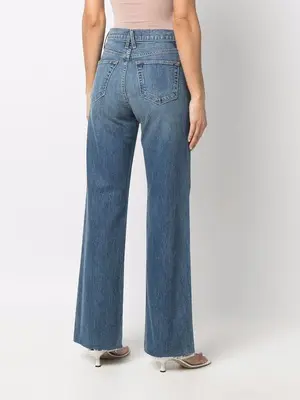 SLVRLAKE Mid-rise Flared Jeans