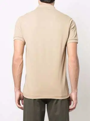 Lacoste Logo-patch Polo Shirt - Neutrals