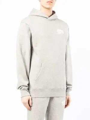 BILLIONAIRE BOYS CLUB Logo-print Pullover Hoodie - Grey