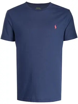 Polo Ralph Lauren Logo-embroidered T-shirt - Blue