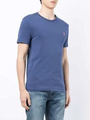 Polo Ralph Lauren Logo-embroidered T-shirt - Blue