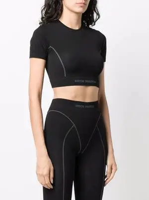 Heron Preston Logo-tape Active Cropped Top
