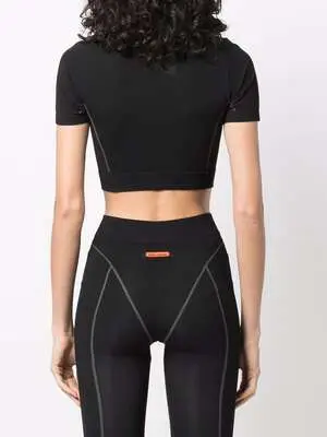 Heron Preston Logo-tape Active Cropped Top