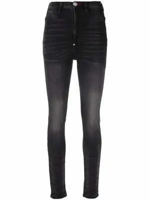 Philipp Plein Whiskering Jeans For Women