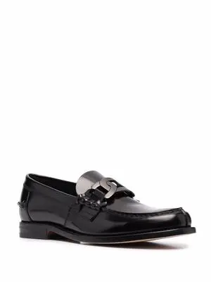 TOD'S Chain-link Loafers