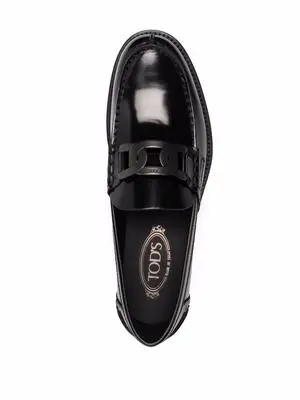 TOD'S Chain-link Loafers