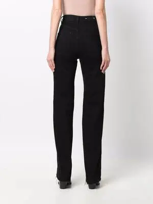Philipp Plein Crystal-embellished Straight-leg Jeans