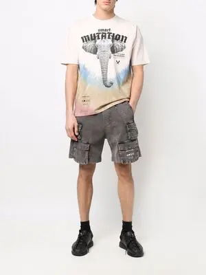MAUNA KEA Denim Cargo Shorts