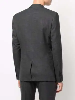 Sandro Wool Suit Jacket - Grey