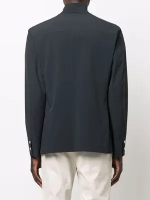 Eleventy Single-breasted Jacket - Blue