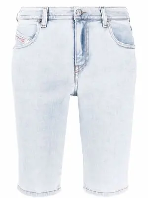 DIESEL® De-ginny Denim Cycling Shorts