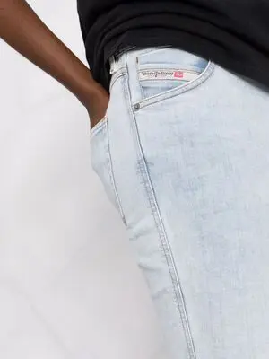 DIESEL® De-ginny Denim Cycling Shorts