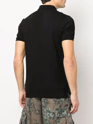 DIESEL® Cotton Polo Shirt With Logo