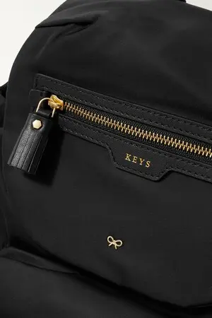 ANYA HINDMARCH Net Sustain Walking Leather-trimmed Recycled Shell Backpack