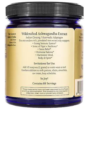 SUN POTION Organic Ashwagandha Ayurvedic Adaptogen Powder