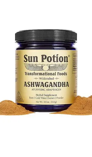 SUN POTION Organic Ashwagandha Ayurvedic Adaptogen Powder