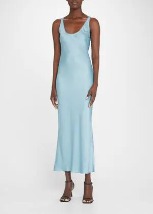 L'AGENCE Akiya Tank Dress Baltic Sea