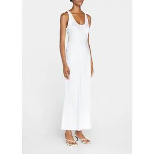 L'AGENCE Akiya Tank Dress - White