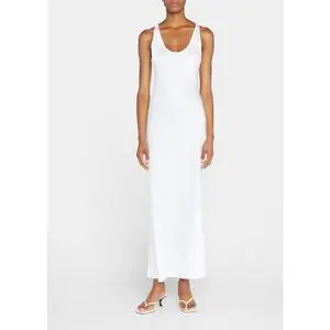 L'AGENCE Akiya Tank Dress - White