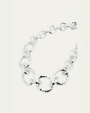 Ippolita Sterling Hammered Bastille Necklace