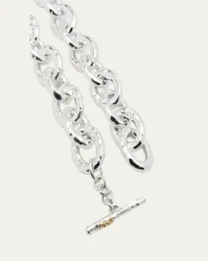 Ippolita Sterling Hammered Bastille Necklace